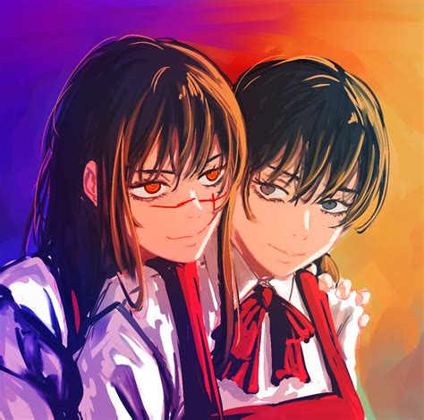 Yoru And Mitaka Asa Chainsaw Man Drawn By Gitokuja Danbooru