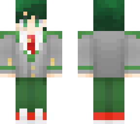 Deku Midoriya Minecraft Skins