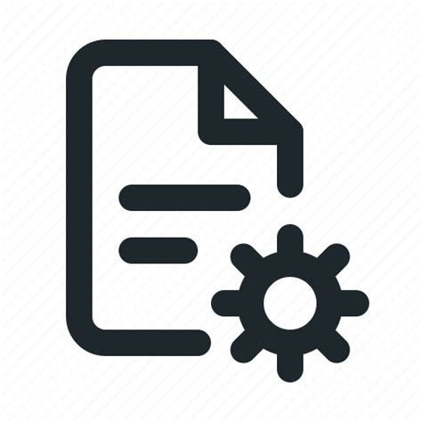 File Setting Icon