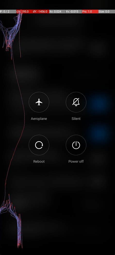 Growing Unresponsive Part Of Screen Rpocophones