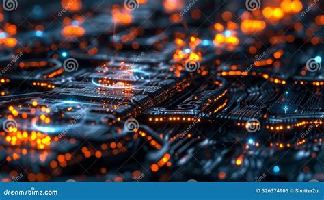 representation of quantum entanglement within a computer chip stock