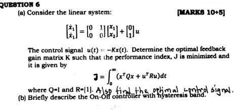 Marks A Consider The Nonlinear System 8 Find