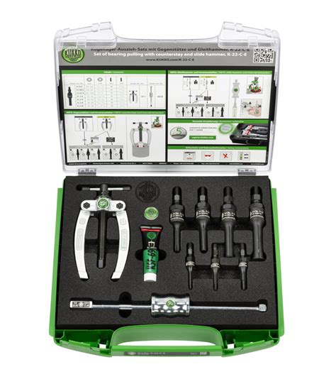 Kukko Quality Tools Inc K 22 C E Ball Bearing Puller Set 48 34 Mm