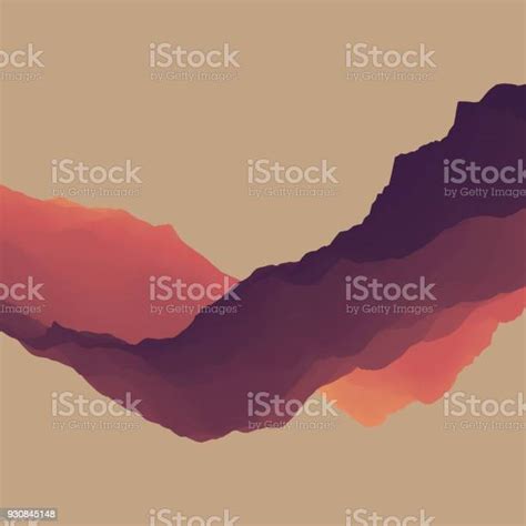 물결 모양 배경입니다 3d 추상 벡터 일러스트입니다 디자인 서식 파일입니다 현대적인 패턴입니다 0명에 대한 스톡 벡터 아트 및 기타 이미지 Istock