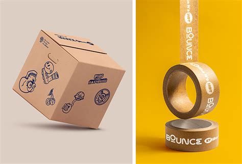 Bounce Visual Identity On Behance
