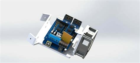 Free Stl File Arduino Ramps 1 4 With 60mm Fan Mount 60 Degree V Mount 🧞‍♂️・3d Printer Model To