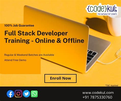 Best Full Stack Developer Courses In Pune CodeKul Web Development Course Full Stack Full