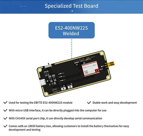 Ebyte E52 400nw22s Tb Lora Mesh Networking 433mhz Solution