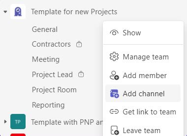 How To Manage And Create Teams Channels