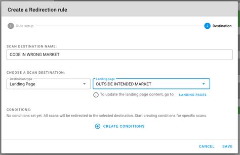 Redirection If Code Is Scanned Outside Intended Market Scantrust Help