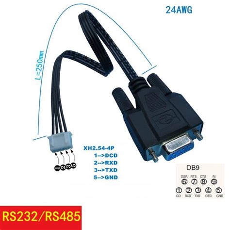 Db9 Female Connector Rs232 Serial Rxd Txd Gnd Port To 3 Pin Terminals Exapansion Product Photos
