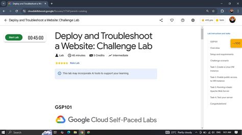 Deploy And Troubleshoot A Website Challenge Lab Gsp101 🐱 Detail