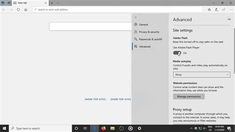 how to disable adobe flash player in microsoft edge youtube
