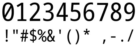 Noto Sans Mono Condensed Font