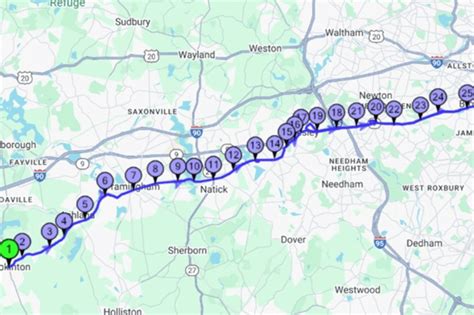 Plot Multiple Points On Google Maps With MyRouteOnline