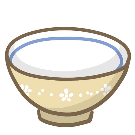 お茶碗 イラストレイン イラスト無料素材