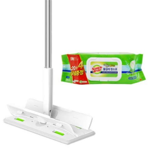 3m 스카치브라이트 올터치 더블액션 막대걸레 대형 물걸레 청소포 대형 20매 에누리 가격비교