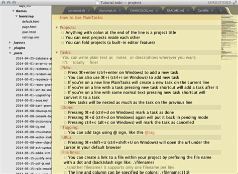Todos In Sublimetext
