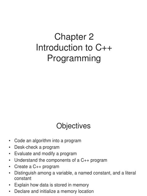 Chapter2 Introduction To C Programming Pdf Data Type Computer Program