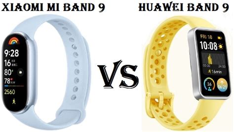 Xiaomi Mi Smart Band 9 VS Huawei Band 9 What Is The Difference Chinese Smartwatches