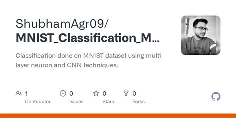Github Shubhamagr09mnistclassificationmlncnn Classification Done