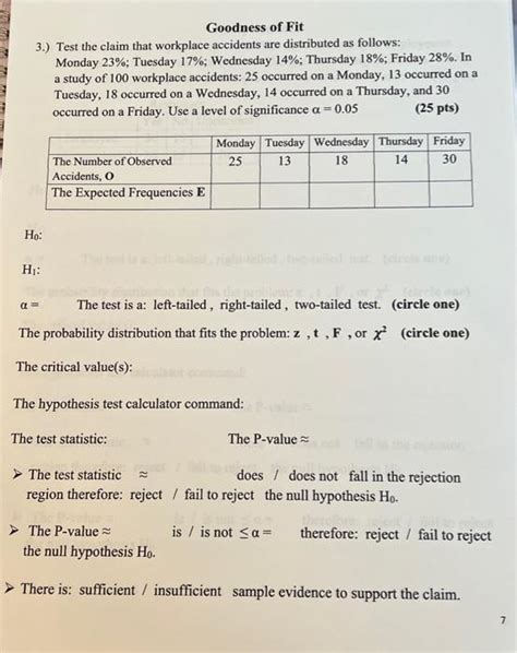 Solved 3 Circle Whether The Test Is A Left Tailed A
