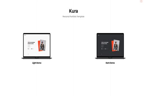 Kura Personal Portfolio Vuejs Template