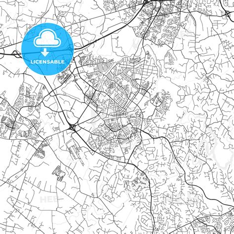 City Of Manassas Va Map Manassas Map Print Manassas Map Poster Wall