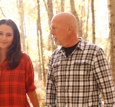 Bruce Willis And His Wife Emma Heming Willis Hold Hands In Touching New