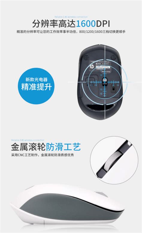 Hp S Plus Wireless Mouse Ghz With Receiver Tek Shanghai