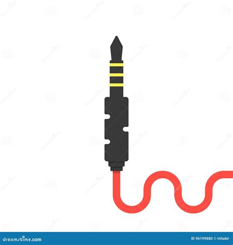 Jack Connector Icon Simple Line Outline Vector Elements Of Connectors And Cables Icons For Ui