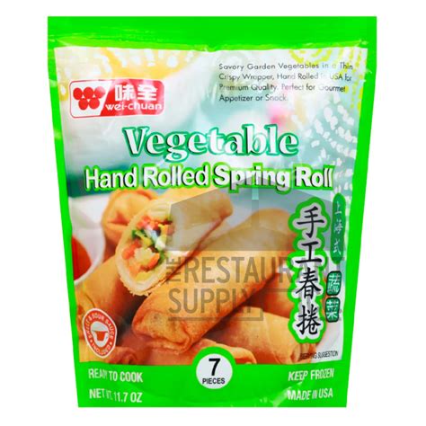 Wei Chuan Veg Spring Roll 7ct The Restaurant Supply Co Nassau Bahamas