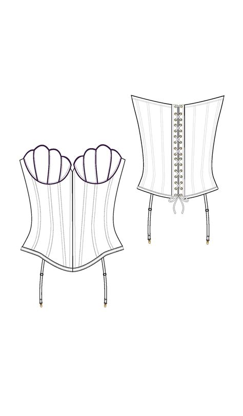 Corset 2 From My Personal Library Corset Dress Design Sketch Corset