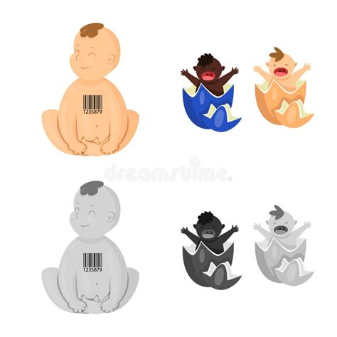 Vector Design Of Test And Synthetic Logo Collection Of Test And Laboratory Stock Vector