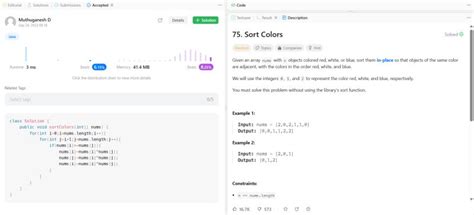 100daysofcodechallenge Javaprogramming Leetcode Codingjourney Dsa