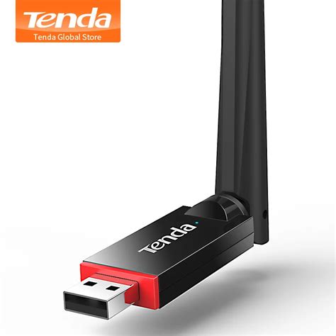 tenda u6 300mbps wireless network adapter usb network card portable wi fi hotspot 1 6dbi