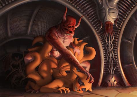 Rule 34 Agony Series Demon Detailed Background Female Female