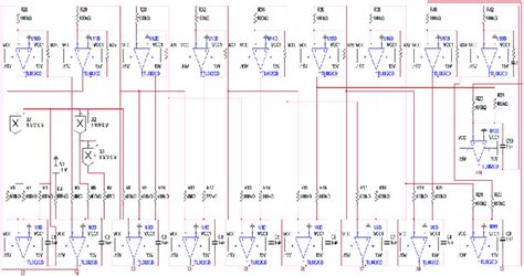 Electronic Circuit Schematic Of The Proposed 10 D Hyperchaotic System