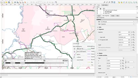 print composer on a qgis layout is it possible to obtain a scalebar