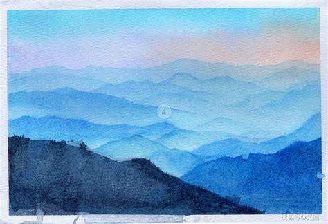 水彩风景画作分享 搜狐大视野 搜狐新闻
