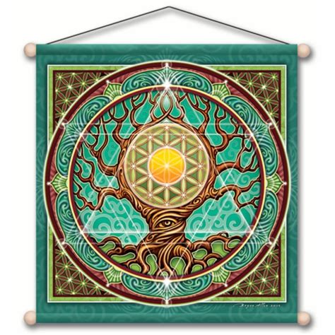 Tree Of Life Banner Square Large The Zen Shop Tree Of Life Banner Square Large The Zen Shop