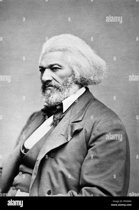 Frederick Douglass C1817 1895 American Abolitionist Photographed