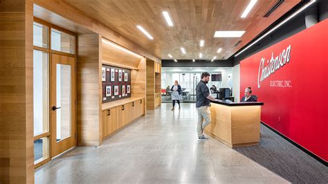 Bremik Construction Christenson Electric Office Design Build Remodel