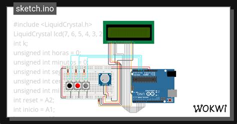 Cronometro Wokwi Esp32 Stm32 Arduino Simulator