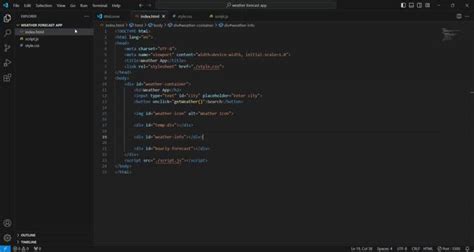 Om Prabha Lenka On Linkedin Weather Forecast App Using Html Css