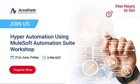 Accelirate Inc On Linkedin Hyperautomation Automation Mulesoft Workshop