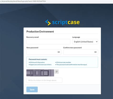 Scriptcase 99016 Edit Connection Problem With Captcha Solved Bugs Scriptcase Low Code