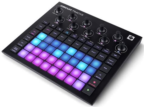 Novation Circuit Tracks Polyphonic Digital Synth With Electronic Drum