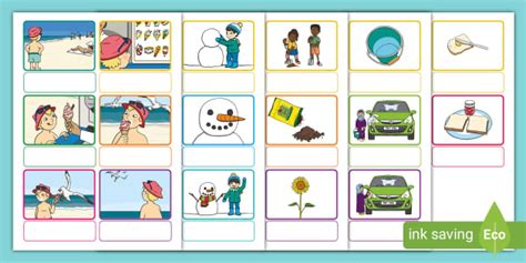 Simple Sequencing Cards