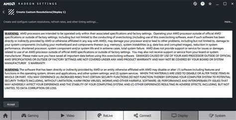 Create Custom Display Modes Within AMD Radeon Settings
